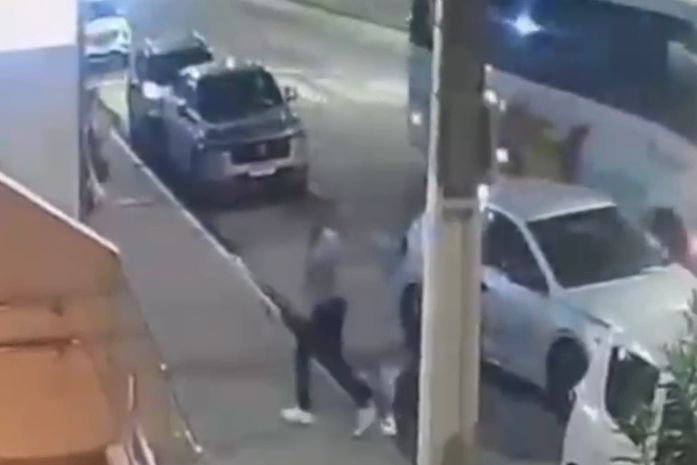 PC divulga vídeo que mostra homem baleado entrando em hotel de luxo na ...